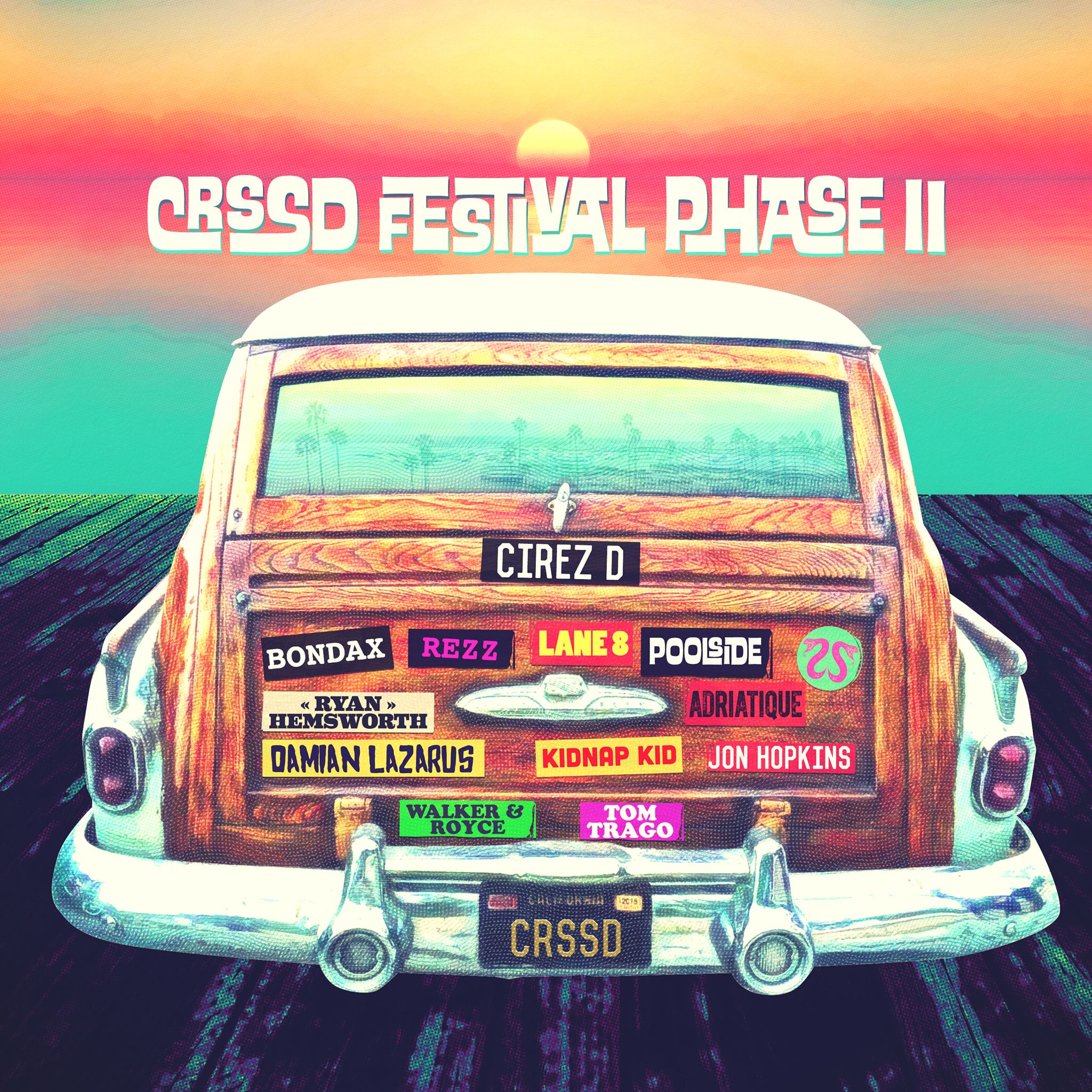 CRSSD Phase II is Announced as 11 Artists Join the Already Stellar Line ...