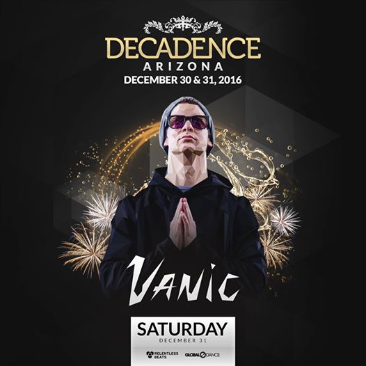 Decadence Artist Spotlight: Vanic Returns To AZ For Decadence NYE ...