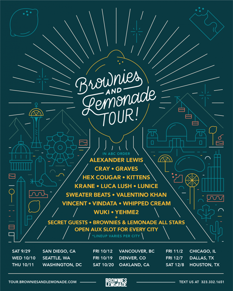 Brownies and Lemonade Announce First Tour | Relentless Beats