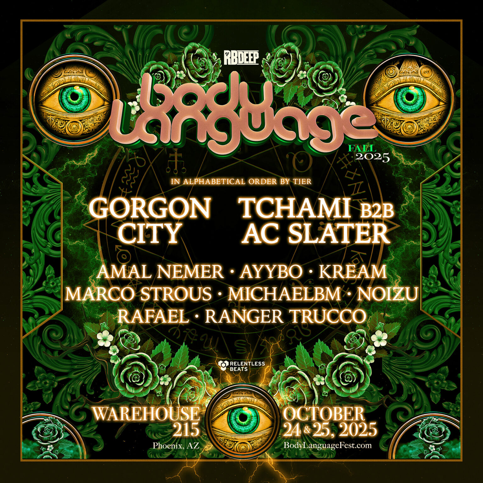 DUSK Music Festival 2025 Tucson Tickets - 11/15/25 - Jacome Plaza ...